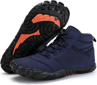 Pangolin Chaussures dHiver Unisexe Chaudes & D&eacute;perlantes - Bottes Outdoor Mi-Montantes &agrave; Serrage Rapide - Semelle Antid&eacute;rapante Trail pour Randonn&eacute;e, Neige, Vi