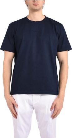 Dondup Homme, Tops, Bleu, Taille: 2XL T-shirt oversize &agrave; col rond