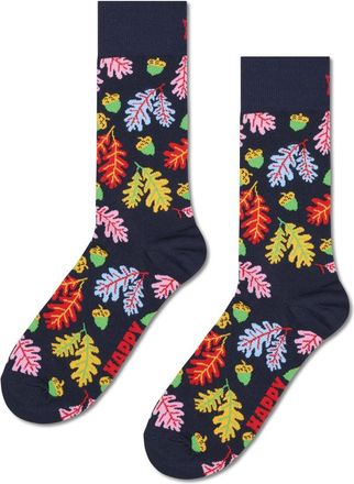 Happy Socks Socken mit bunten Blatt-Motiven und Stretchanteil in