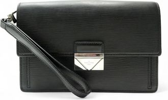 Louis Vuitton Crossbody Bags - LOUIS VUITTON THAMES M42742 CLUTCH-TASCHE AUS SCHW - Gr. unisize - in Schwarz - f&uuml;r Damen