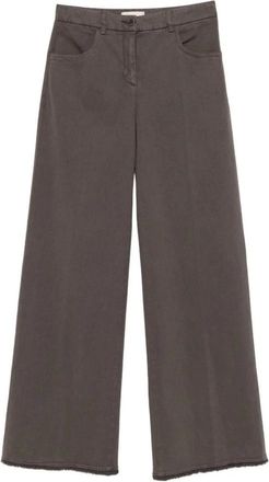 Via Masini 80 Femme, Pantalons, Brun, Taille: 44 FR Pantalon Court Ample