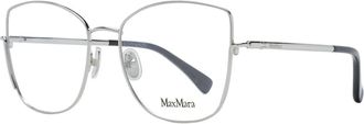 Max Mara Femme, Accessoires, Gris, Taille: ONE Size Montures Optiques Argent Femmes Style Papillon