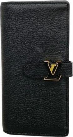 Louis Vuitton unisex, Pre-owned, Noir, Taille: ONE Size Portefeuille en tissu Pre-owned