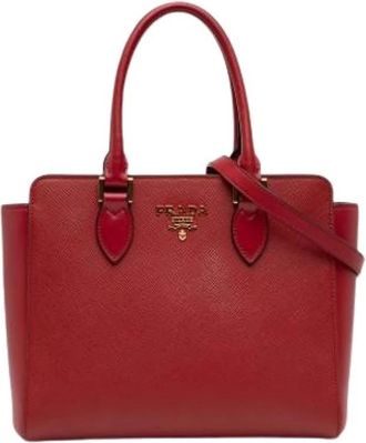 Prada Sac bandouli&egrave;re vintage Pre-owned - Femme - Pre-owned - Rouge - Taille: ONE Size