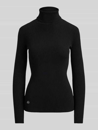 Lauren Ralph Lauren Slim Fit Rollkragenpullover aus Baumwoll-Modal-Mix