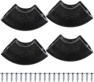 Angoily Tisch Haarnadel Bein Abdeckung Haarnadel F&uuml;&szlig;e Schutz 4 St&uuml;ck rutschfest Kunststoff M&ouml;bel Couchtisch Stuhl Beinschutz U-f&ouml;rmige Abdeckung Ger&auml;uschd&auml;mpf