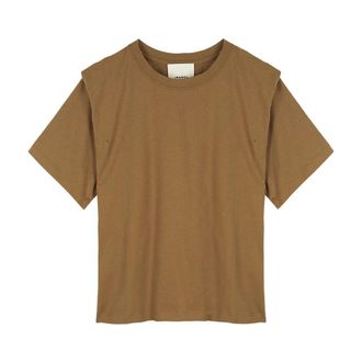 Isabel Marant Zelitos T-shirt - - Tops - Damen - Braun - XS