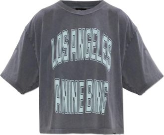 Anine Bing Femme, Tops, Gris, Taille: 36 FR T-Chemises
