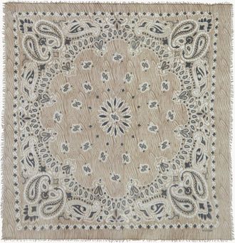 Kujten Tr&egrave;s grand bandana cachemire - Tr&egrave;s Grand Bandana Effy Marbled