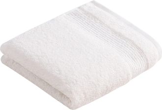 Vossen Balance HANFTUCH Handtuch 50 x 100 cm weiß