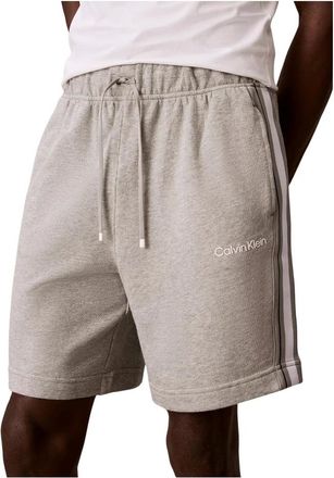 Calvin Klein Homme, Shorts, Gris, Taille: S Logo Tape Terry Short