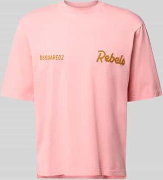 Dsquared2 Loose Fit T-Shirt mit Logo-Stitching