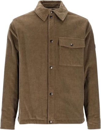 Burberry Gepolsterte Cord-Hemd - - Jackets - Herren - Braun - L