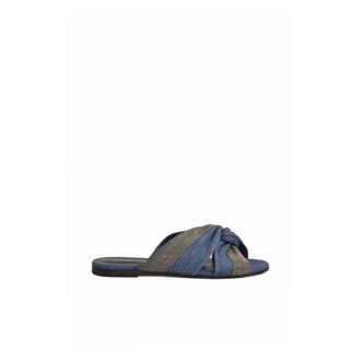 Fabiana Filippi Denim Sandale - - Shoes - Damen - Blau - 38 1/2 EU
