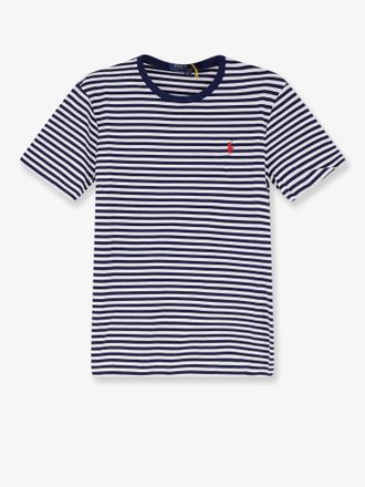 Ralph Lauren Cotton t-shirt with striped motif - POLO RALPH LAUREN - gender_Man