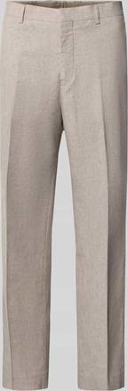 Matinique Straight Fit Hose aus Leinen-Mix Modell Wesley