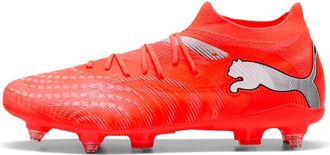 Puma Unisex Future 9 Match MXSG Fu&szlig;ballschuh, leuchtendes Rot, Wei&szlig;, Schwarz, Silber, Gr&ouml;&szlig;e 47, Glowing Red PUMA Wei&szlig; PUMA Schwarz PUMA Silber, 47 EU