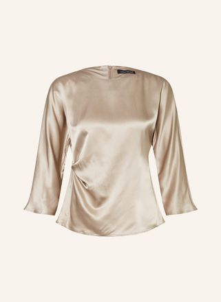 Luisa Cerano Luisa Cerano Blusenshirt Aus Seide Mit 3/4-Arm beige