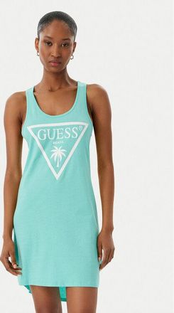 Guess Strandkleid E3GP03 JA914 Gr&uuml;n Regular Fit