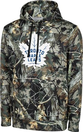 Foco NHL Herren Offizielles Hunter Camo Primary Logo Performance Pullover Hoodie Sweatshirt, Toronto Maple Leafs - Hunter Camo, X-Large