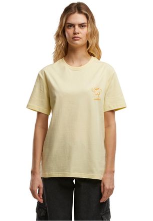 Merchcode Merchcode Damen T-Shirt Zartgelb, M