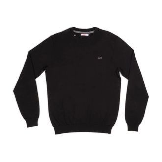 Sun 68 Homme, Pulls, Noir, Taille: 2XL SweaT-shirts à capuche élégants pour hommes et femmes
