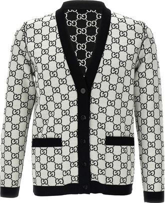 Gucci GG Cardigan - Black