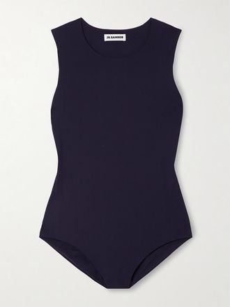 Jil Sander Body Aus Stretch-jersey - Blau