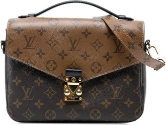 Louis Vuitton sac à bandoulière monogrammé Reverse Pochette Metis (2018) - Marron
