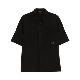 Emporio Armani Emporio Armani Hemden Schwarz - - Shirts - Herren - Schwarzk - L