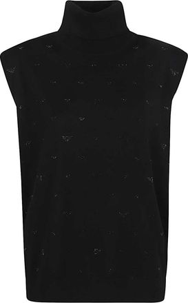 Emporio Armani Damen, Strickwaren, Schwarzk, XLGr&ouml;&szlig;e