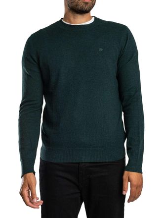 Superdry Essential LW Wollmischung Strick, Gr&uuml;n