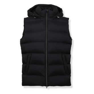 Herno Homme, Vestes, Noir, Taille: 2XL Smanicato Vest