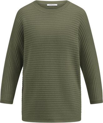 Peter Hahn Pullover U-Boot-Ausschnitt Peter Hahn gr&uuml;n