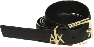 A|X Armani Exchange Femme, Accessoires, Noir, Taille: 95 CM Ceintures