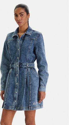 Karl Lagerfeld Jeanskleid B1W13036 Blau Regular Fit