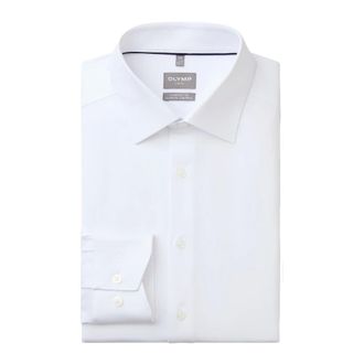 Olymp Olymp, Homme, Chemises, Blanc, Taille: M Chemise Luxor 24/Seven