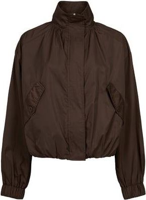 Topshop Veste droite col montant