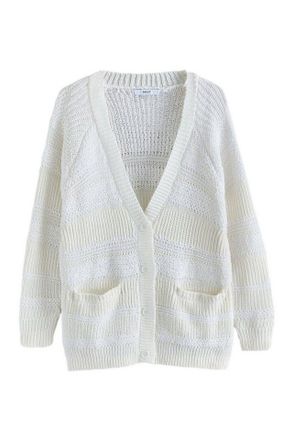 Next Strickjacke Gekn&ouml;pfte Strickjacke (1-tlg)