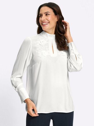 Witt Klassische Bluse Schlupfbluse Langarm