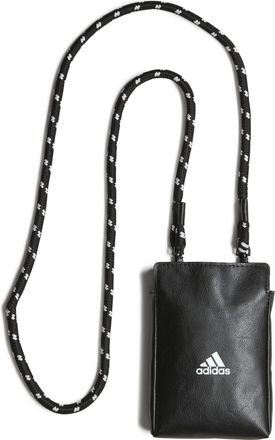 adidas Unisex Essentials Tiny Phone Bag, Black / White, One Size