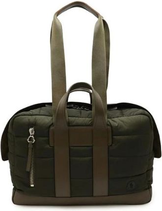 Moncler unisex, Pre-owned, Vert, Taille: ONE Size Sac bandouli&egrave;re en cuir Pre-owned