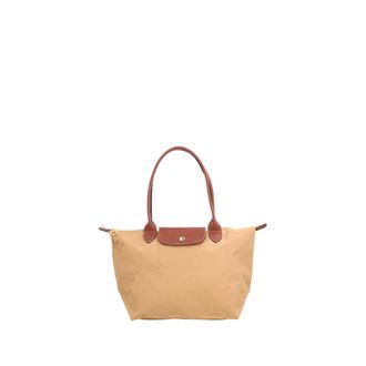 Longchamp Femme, Sacs, Beige, Taille: ONE Size M Le Pliage Original Shoulder Bag