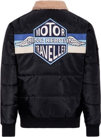 King Kerosin Winterjacke Motor Traveller mit R&uuml;ckenpatch