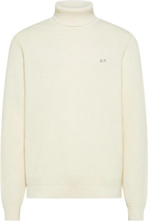 Sun 68 Rollkragenpullover - - Knitwear - Herren - Wei&szlig; - S
