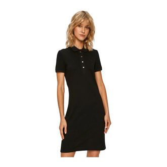 Lacoste Short Robes - Femme - Robes - Noir - Taille: 36 FR