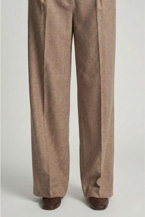 Gerard Darel Pantalon large &agrave; rayures - COLINE - Sable