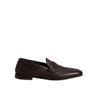 Ermenegildo Zegna Mokassin Loafer - - Shoes - Herren - Braun - 43 EU