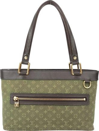 Louis Vuitton Crossbody Bags - Louis Vuitton Mini Lin Monogram Lucille PM Handbag - Gr. unisize - in Bunt - f&uuml;r Damen