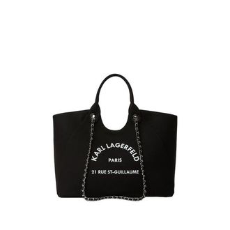 Karl Lagerfeld Sac &agrave; main imprim&eacute; en coton